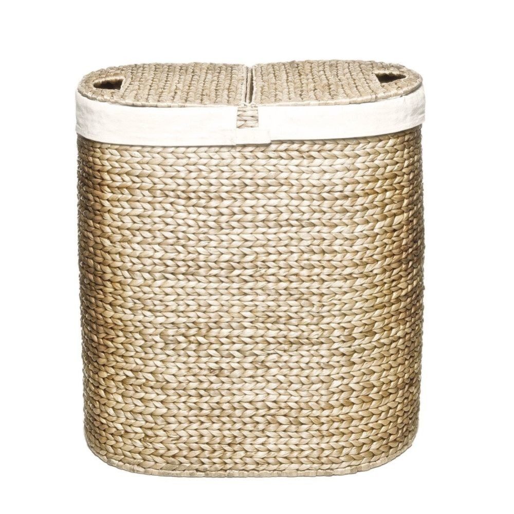 Hand-Woven Hyacinth Double Hamper - IPPINKA