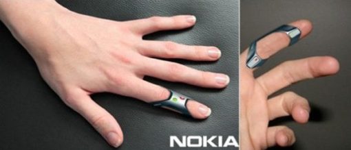 Nokia FIT: Cell Phone Concept Which Fits Onto Your Finger - IPPINKA
