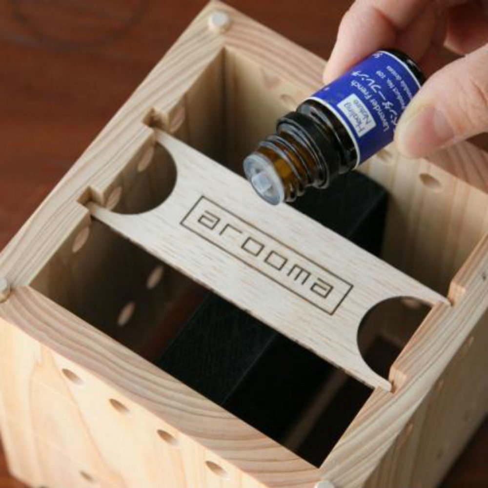 Walnut & Charcoal Aroma Diffuser - IPPINKA