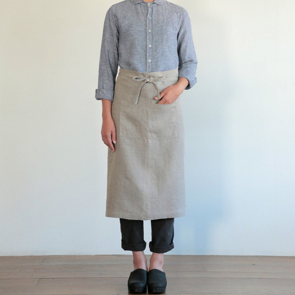 Linen Skirt Apron - IPPINKA