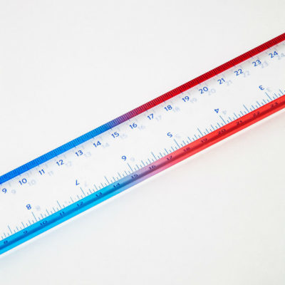 Lucite Gradient Ruler - IPPINKA