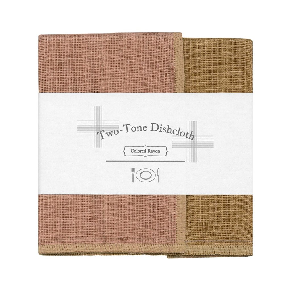 Two Tone Dishcloth IPPINKA two-tone-dishcloth-ippinka